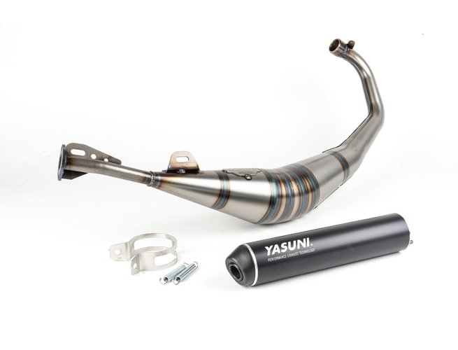 Pot d'échappement Yasuni R1 Max Serie Black AM6 Supermotard (passage ...